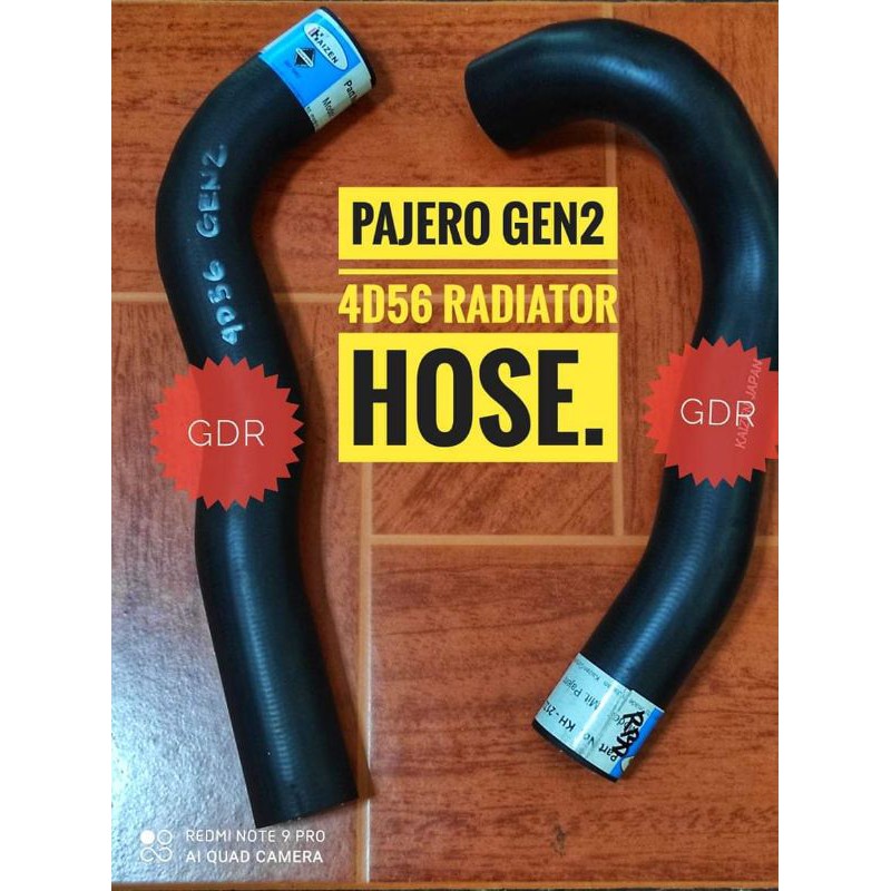 PAJERO GEN2 RADIATOR HOSE 4D56 | Shopee Philippines
