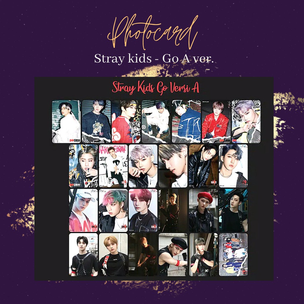 Photocard STRAY KIDS ERA GO | Shopee Philippines