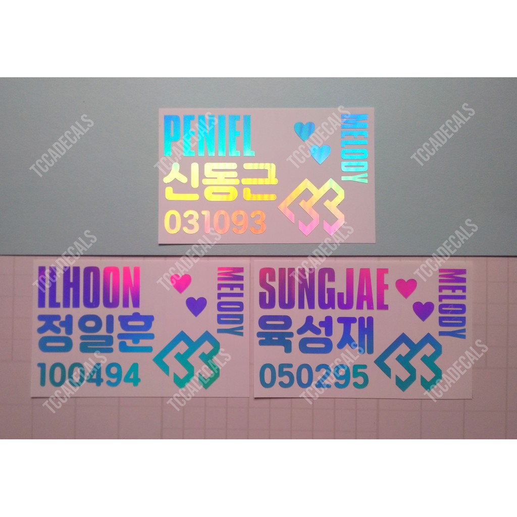 Bias Decal sticker: BtoB | Shopee Philippines