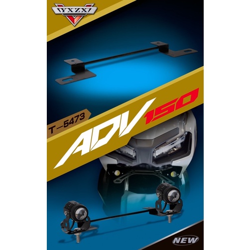 Honda ADV 150 Mini Driving Light Bracket Heavy Duty Alloy | Shopee ...