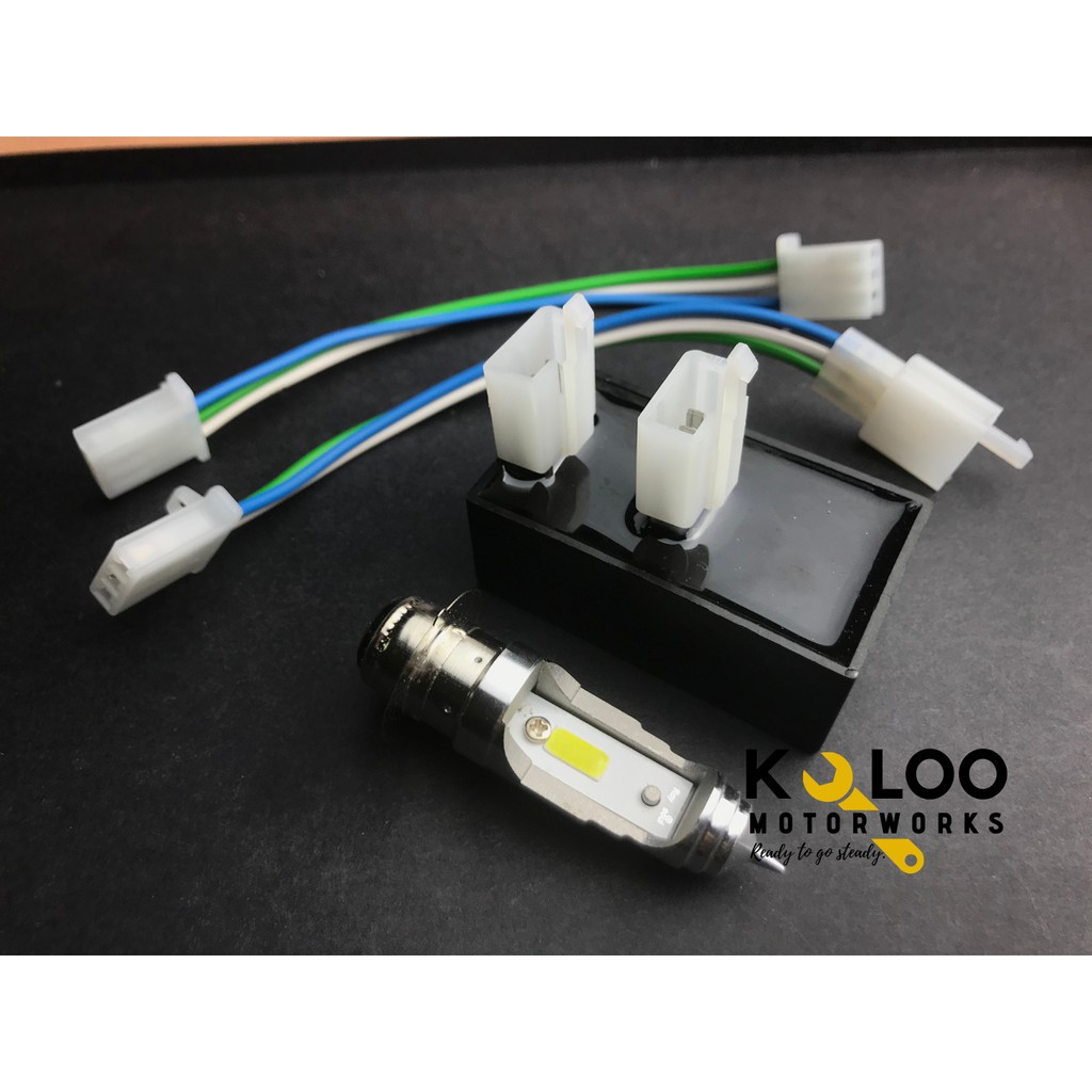 (FREE LED Light Bulb) HONDA WAVE125X/ WAVE 125 X LED HEADLIGHT ...