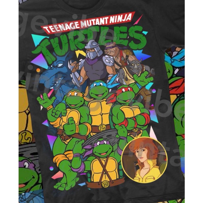 Teenage Mutant Ninja Turtles Vintage Vibe Bootleg Tee T Shirt Unisex