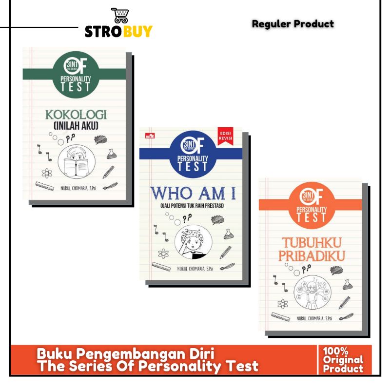 The Series Of Personality Test Book | Shopee Philippines