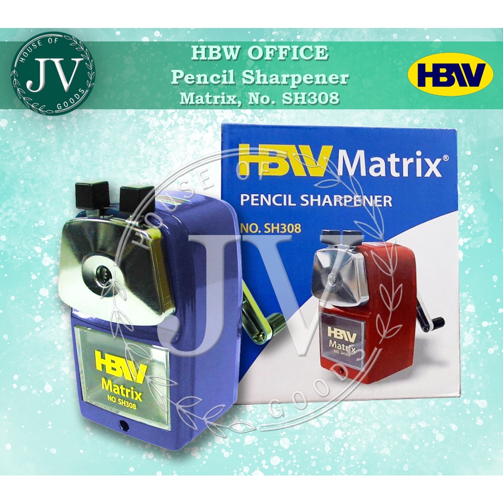 HBW Matrix Pencil Sharpener | Shopee Philippines