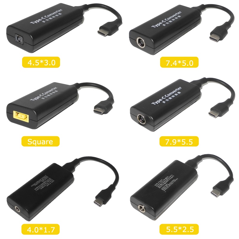 Laptop Power Jack Connector Dc Adapter Charger Converter for Lenovo Hp ...