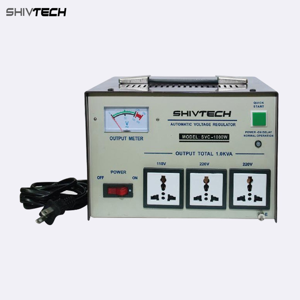 Shivtech SVC-1000W Computer AVR | Shopee Philippines