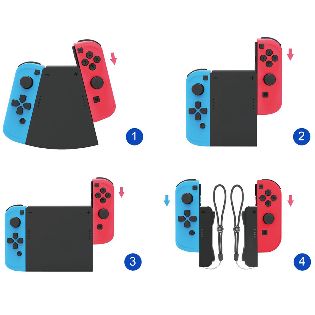 DOBE 5 in 1 Controller Joycon Connectors Pack for Nintendo Switch 5-in ...