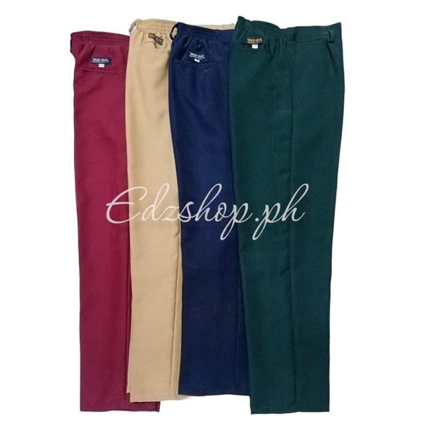 LONG PANTS SCHOOL UNIFORM,ALL COLORS AVAILABLE | Shopee Philippines
