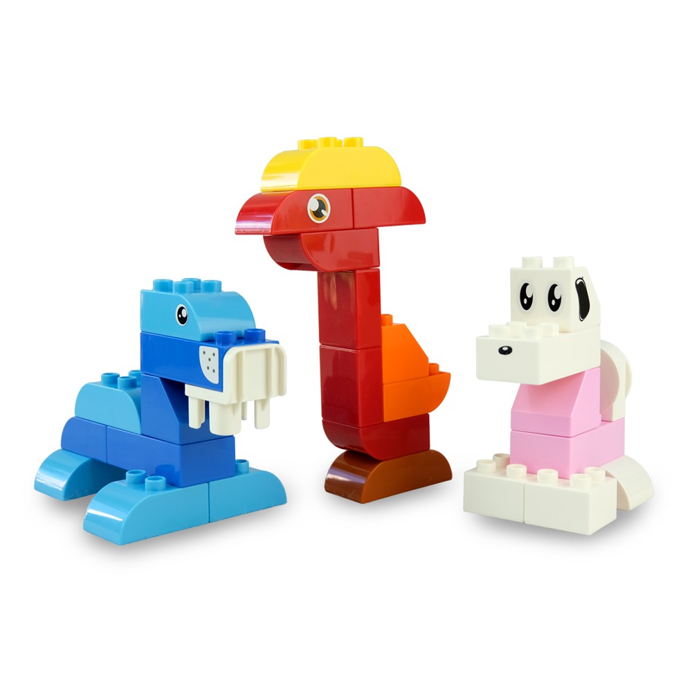 Duplo Compatible Building Blocks 45 pc Wild Animals Set - HPD Little ...