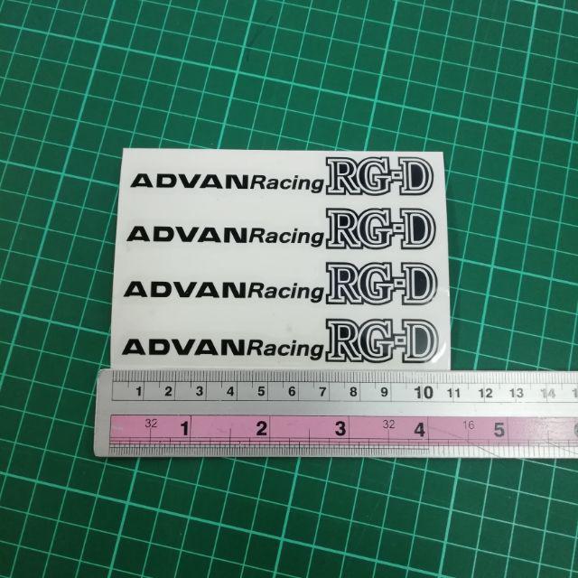 Sticker rim advan racing (RG-D / RGII) | Shopee Philippines
