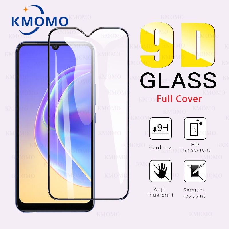 9D Full Cover Tempered Glass VIVO V29e 5G V27e V25 V25e V23e V21e 4G Y19s Y18 Y03 Y100 Y28 Y27 ...