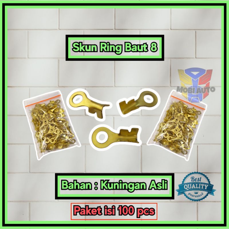 Terminal Skun Ring M5 Bolt 8 Package 100 Pcs | Shopee Philippines