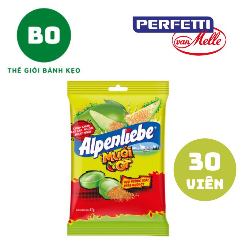 Alpenliebe Mango Salt and Chili Candy 87g Pack [PACK OF 30] | Shopee ...