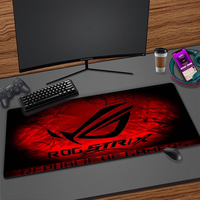 Computer Mouse Pad ASUS ROG Gaming Accessories Large Republic of Gamers ...