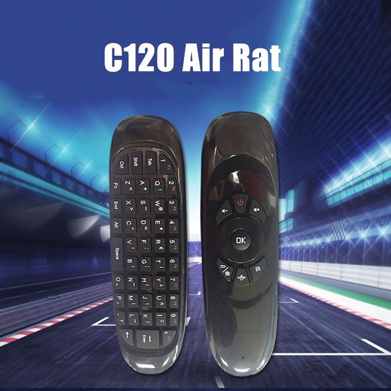 New 2.4GHz Wireless Remote Air Mini Mouse Keyboard Controller for HD TV ...