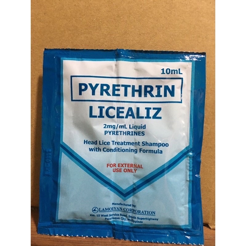 LICEALIZ 10 ml sachet HEAD LICE TREATMENT SHAMPOO for lisa at kuto ...