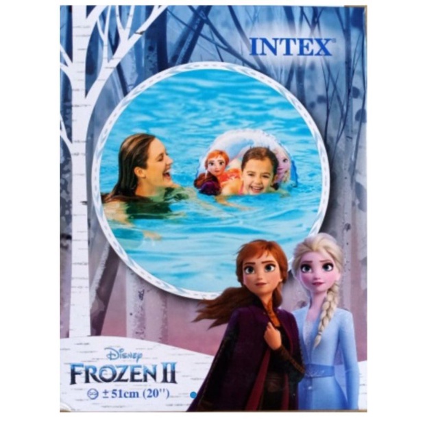Intex frozen Swim Ring elsa Pool | Shopee Philippines
