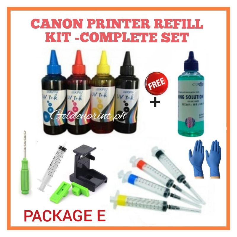 Printer Canon HP Refill Package with Manual | Shopee Philippines