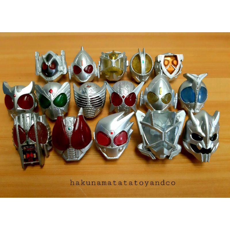 Bandai Kamen Rider rings authentic | Shopee Philippines
