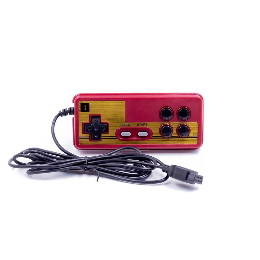 8-bit style 9 Pin Retro Family Computer Controller With Turbo A B ...