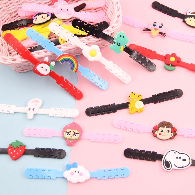 1pcs Cartoon Face Mask Ear Hooks Adjustable Anti-slip Ear Protection ...