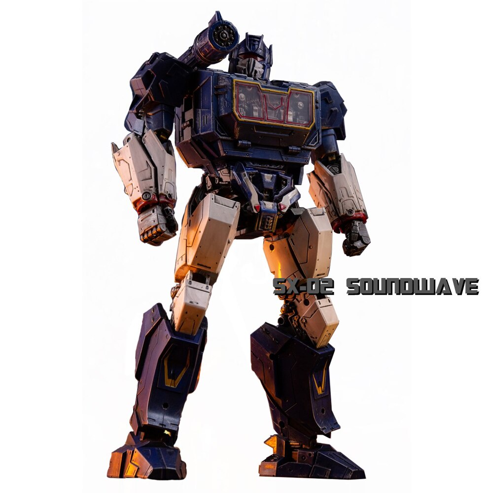 Thunder Warrior Transformation SX-02 SX02 Soundwave Movie Series With ...