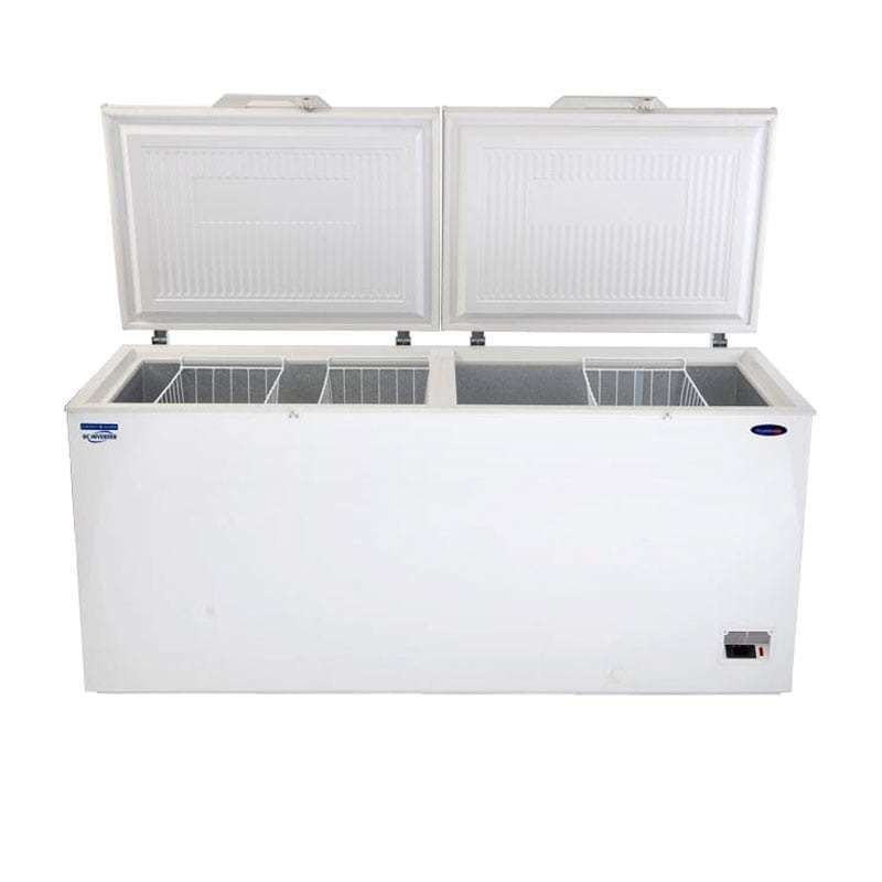 Fujidenzo 20 cu. ft. Inverter Solid Top Chest Freezer IFC-20ADF2 (White ...