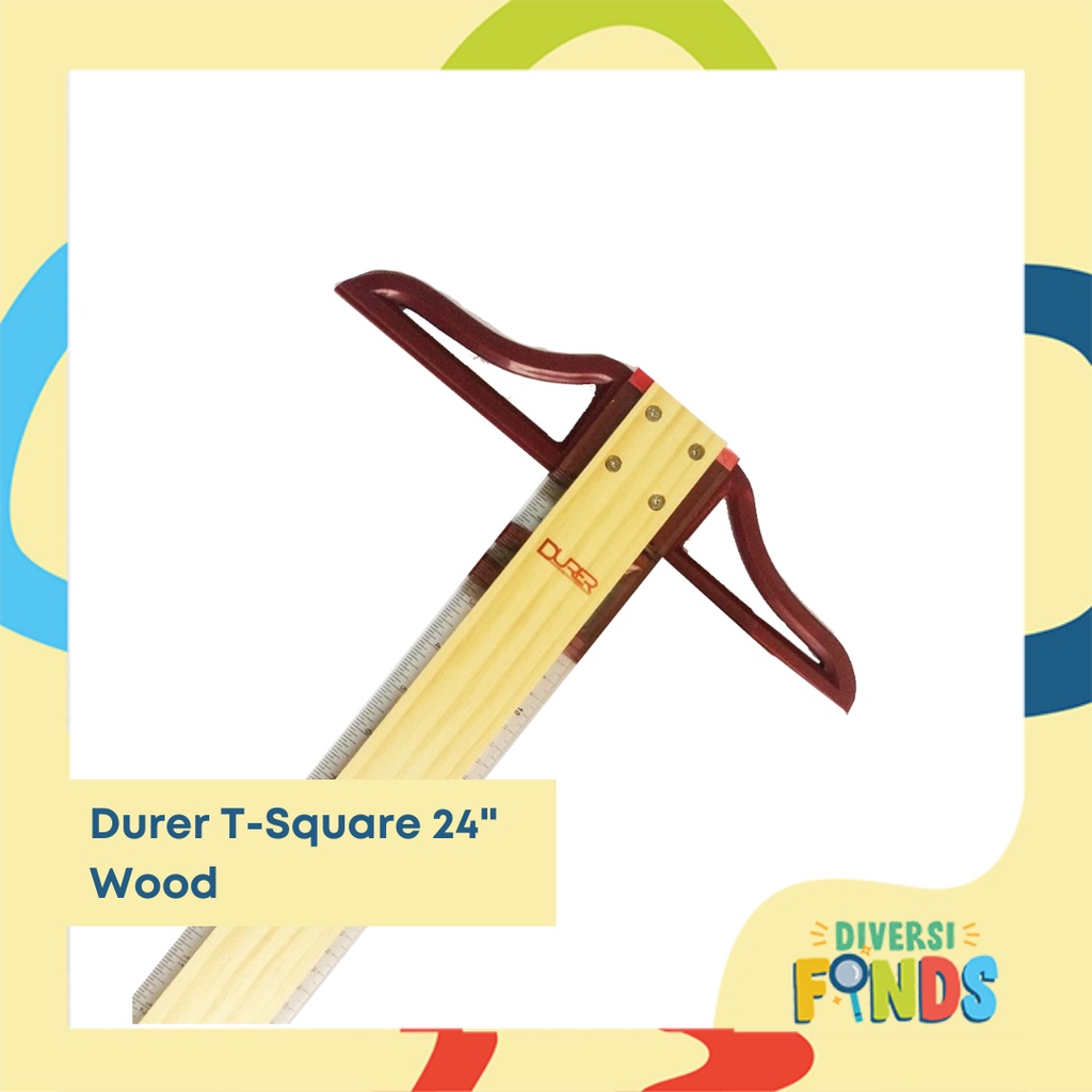 DURER (Previously Rotring) T-Square Wood or Acrylic - 24" or 36"- WITH ...