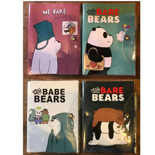 QualityBuys We Bare Bears Notebook with Pen | Shopee Philippines