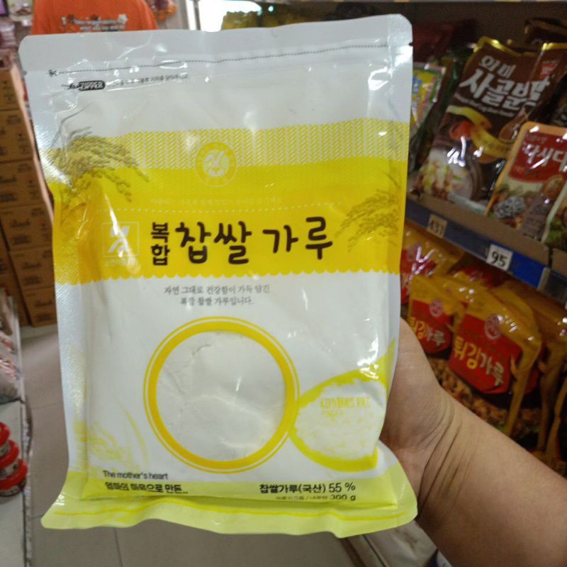 Korean Glutinous Rice powder flour 300g | Shopee Philippines
