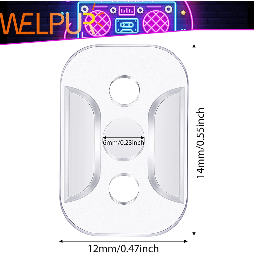 Welpur 10pcs 12v/220v LED Neon Belt Buckles for Making Shapes ...