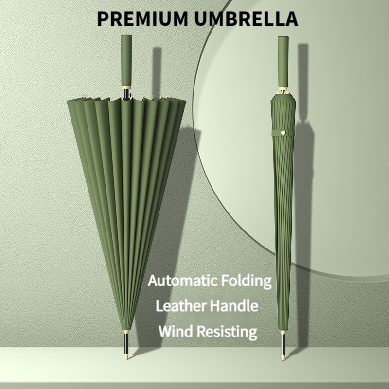 Quality 24-Bone High-End Umbrella Long Handle Fashion Umbrella ...