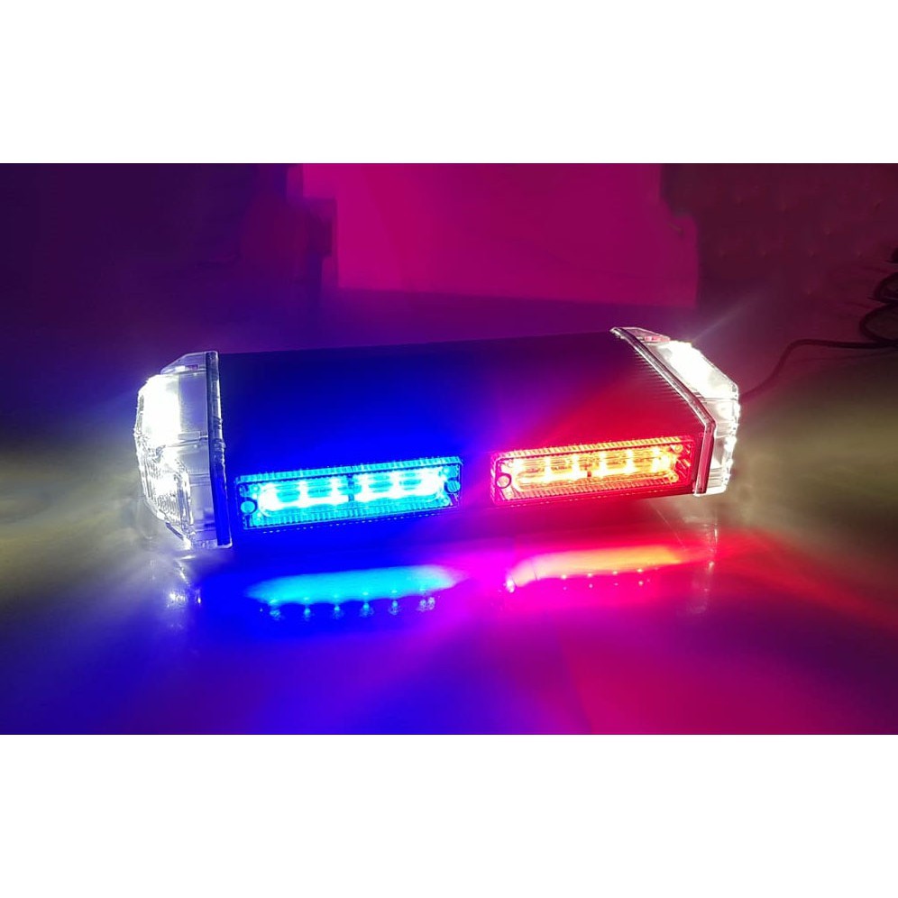 Red And Blue Car Emergency Mini Ambulance LED Light Bar Blinker Light ...