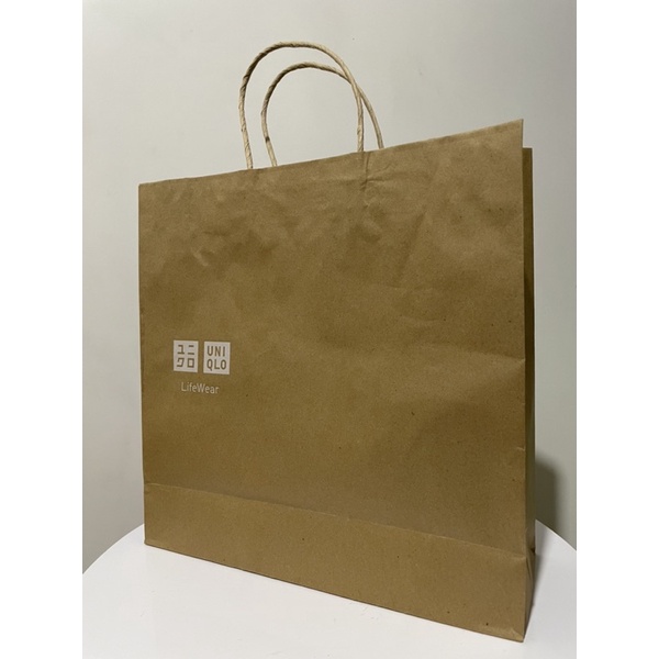 Uniqlo Paper Bag Uniqlo Paper Bag | Shopee Philippines