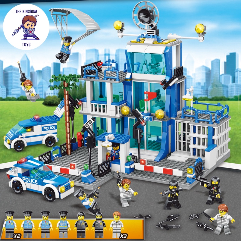 Swat Police Assembly Toy Police Station Model / Airplane / Warship ...
