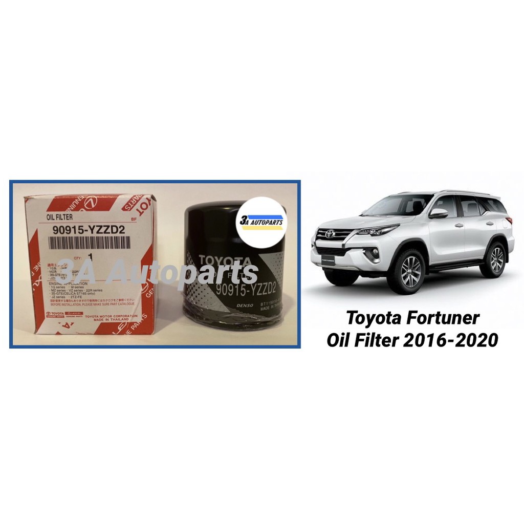 Toyota Fortuner Oil Filter (2016-2023) | Shopee Philippines