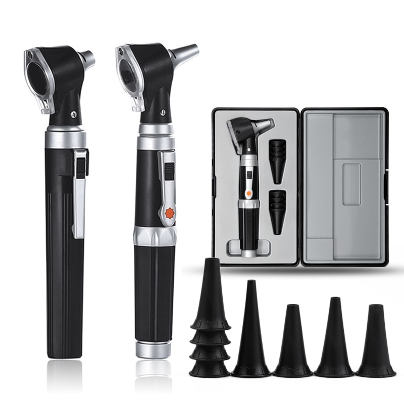 Professional otoscope otorhinolaryngology diagnostic endoscope kit ...