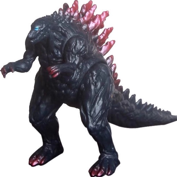 Godzilla King Kong 8cm Mothra Ghidorah Three headed dragon monster toy ...