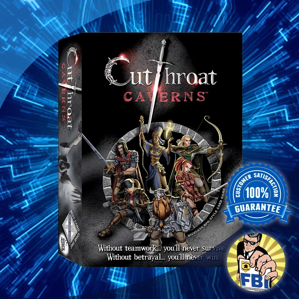 CUTTHROAT CAVERNS Boardgame With Pouch | Shopee Philippines