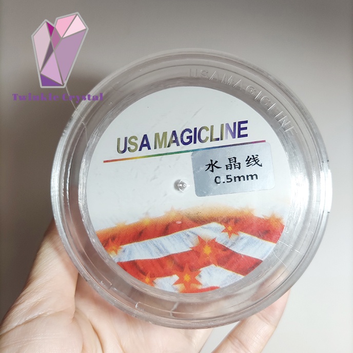 Twinkle Crystal USA MAGICLINE Top grade elastic transparent Fish string ...