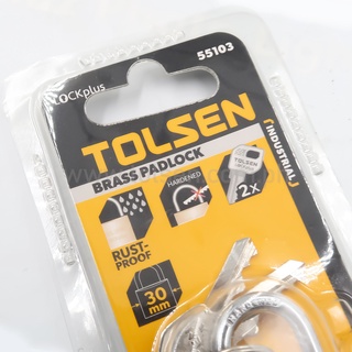 Tolsen Industrial Brass Padlock Rustproof Interior [ONLINE EXCLUSIVE ...