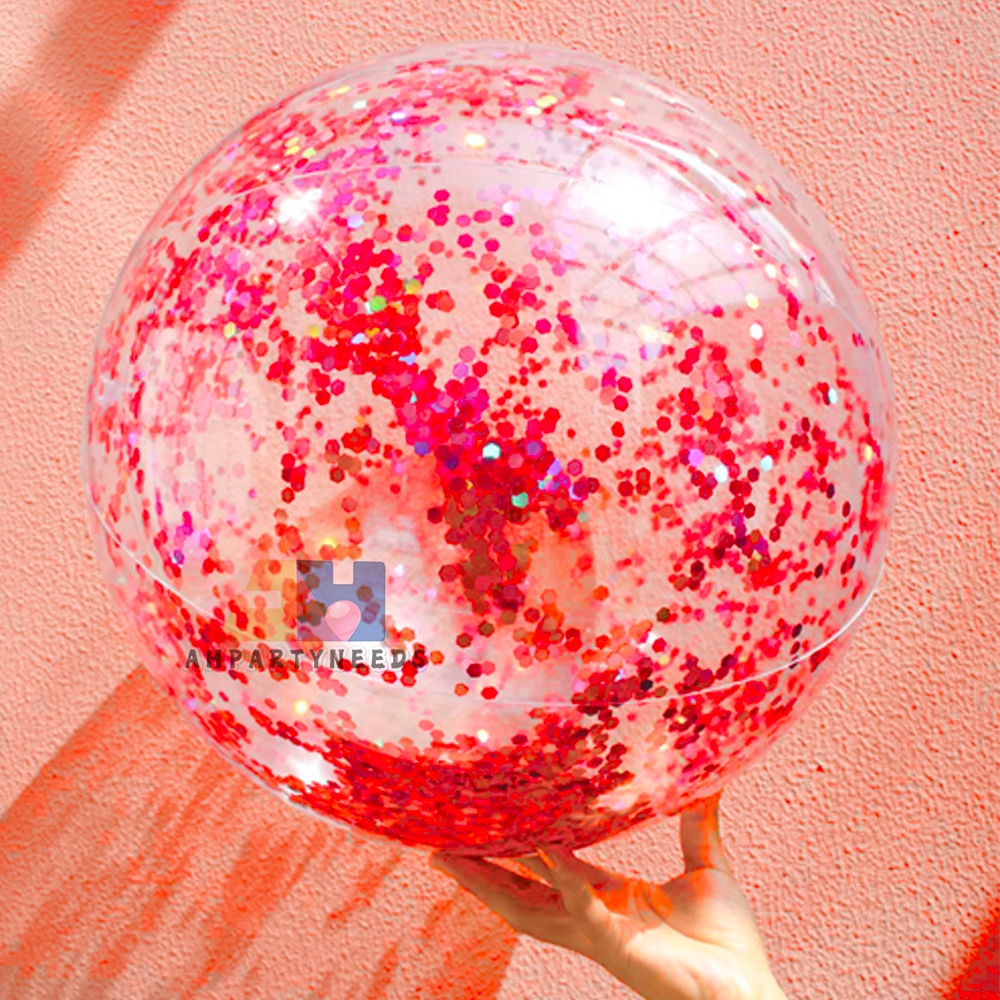 18/36 Inches Bobo Balloons Feather Confetti Filled Baloons Bubble ...