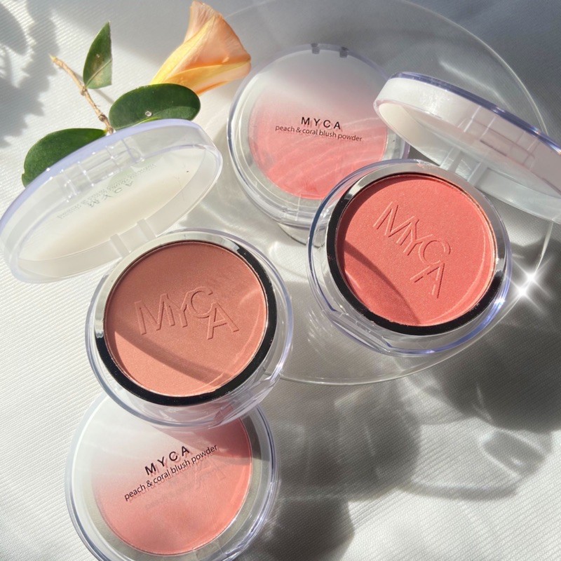 Myca Peach & Cal blush Matte Smooth Texture Company Work | Shopee ...