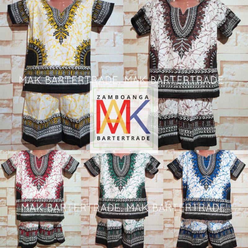 KIDS TERNO BAYUTEX INDIAN WHITE TERNO SET / DASHIKI TERNO SET ...