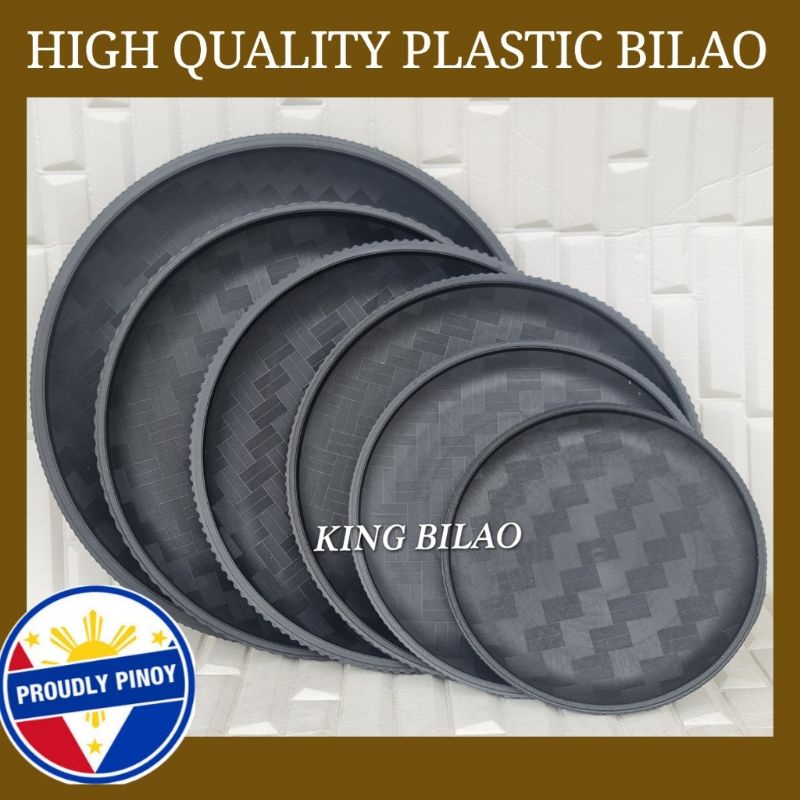 1 PC PLASTIC BILAO 9" 10" 12" 14" 15" 16" 18" SUSHI KAKANIN TRAYGood ...