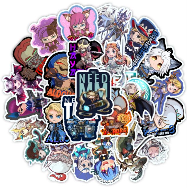 Mobile Legends Sticker 15pcs and 30pcs | Shopee Philippines