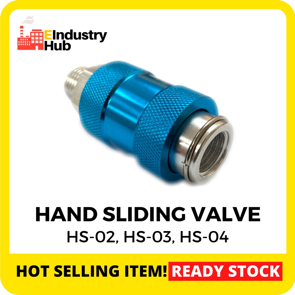 HS-02, HS-03, HS-04 Hand Sliding Valve On Off Slide Valve Hand Slide ...