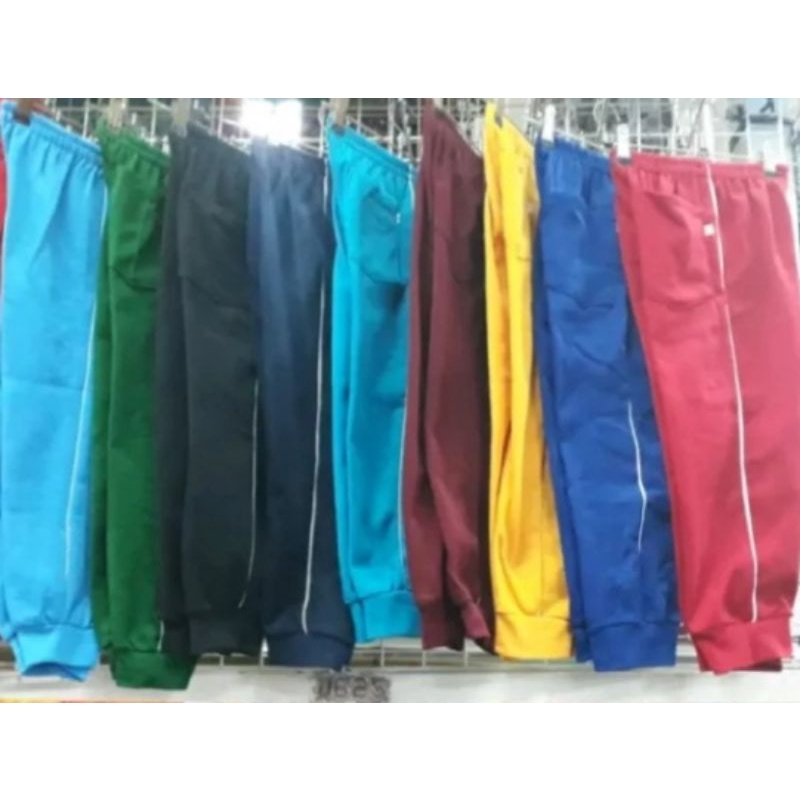 JOGGING PANTS P.E uniform Jogging Pants for kids | Shopee Philippines