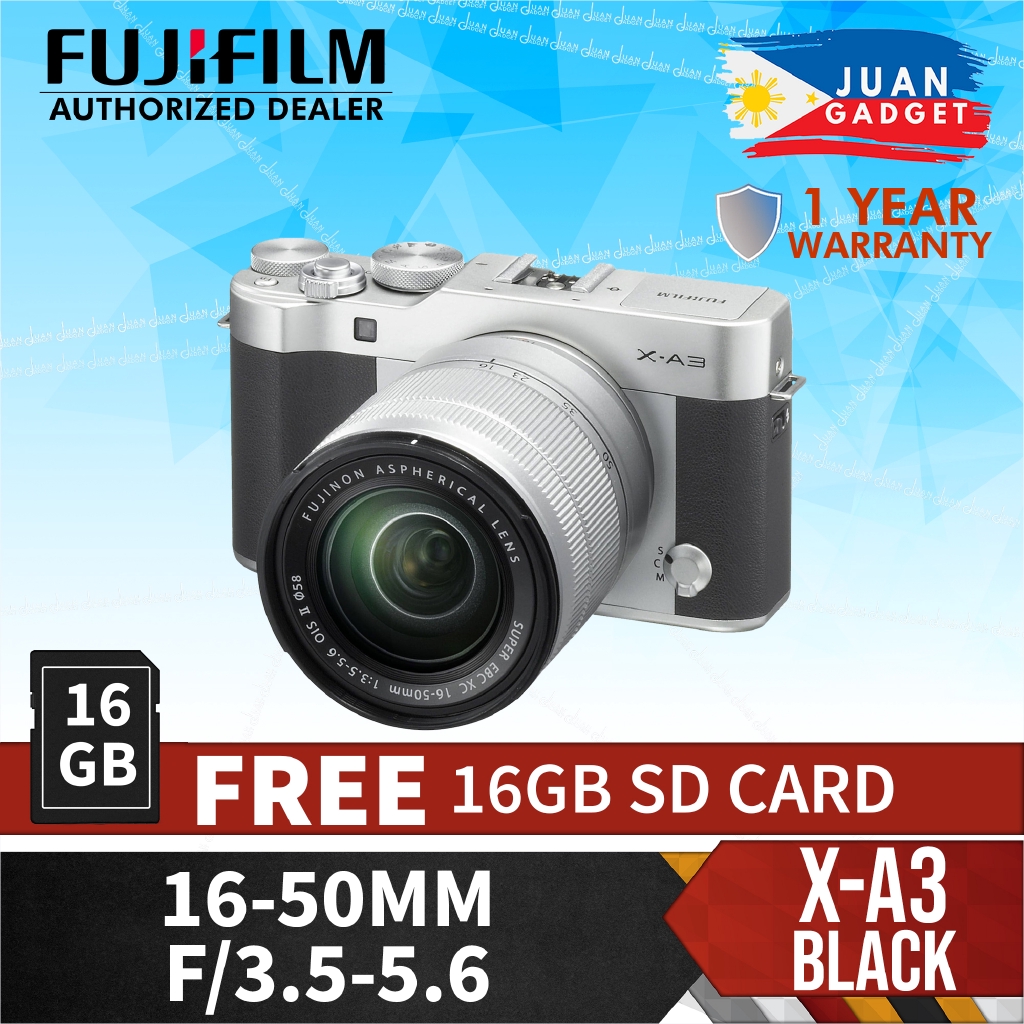 FUJIFILM X-A3 Mirrorless Digital Camera with 16-50mm Lens | Shopee Philippines