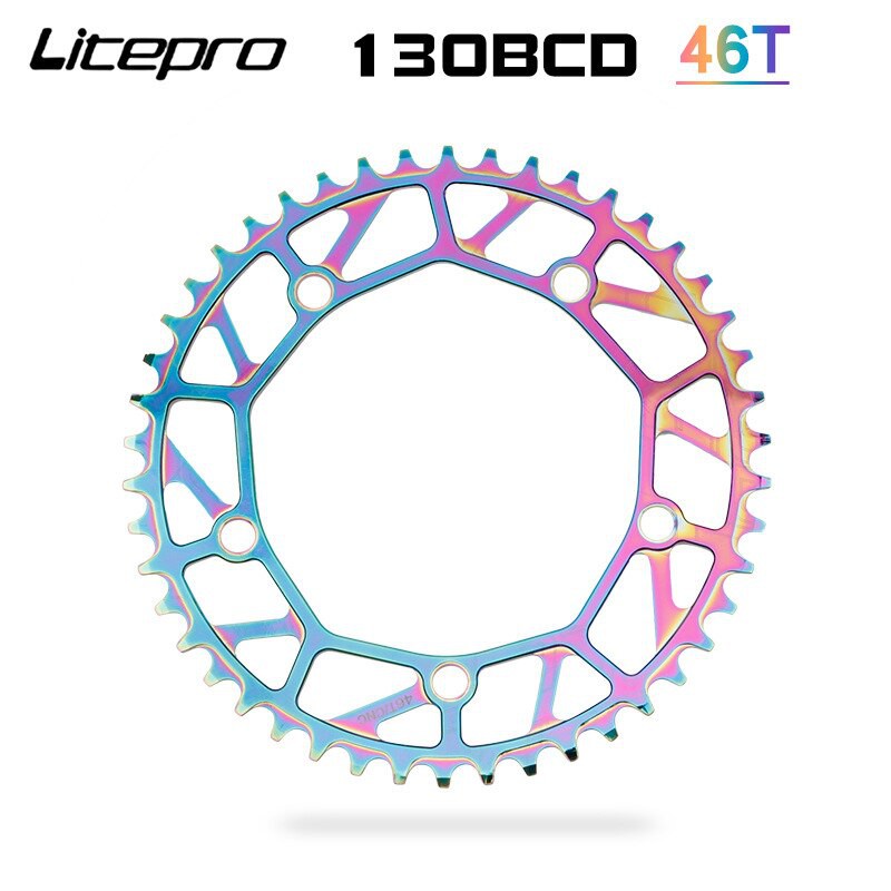 Litepro Super Light 130mm BCD 46/48/50/52/54/56/58T Chainring BMX ...